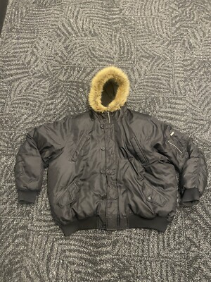 Vintage Y2K Sean John “P. Diddy” Fur Hooded Heavy Puffer Jacket (Sz 3XL ...