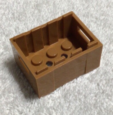 LEGO PART 30150 - Medium Nougat Crate / Box / Container - Pirates ...