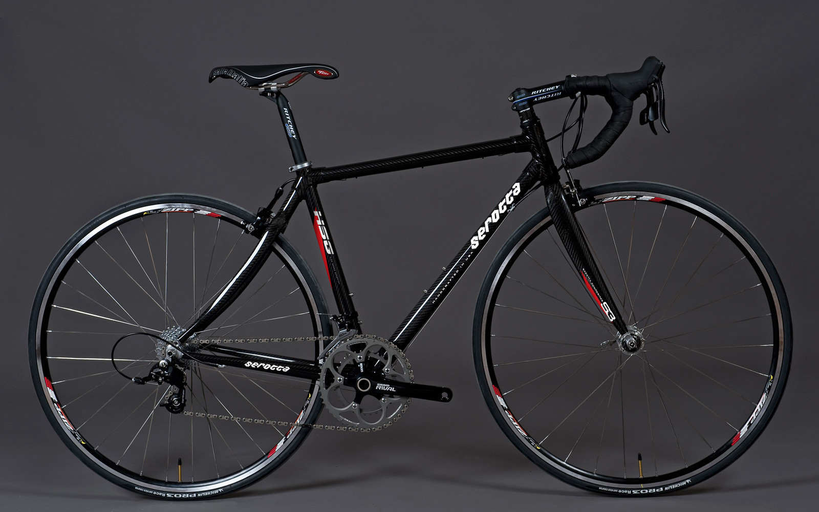 Genuine NOS BLACK Serotta HSG Ultra Thin Bike Frame Decals OEM Sticker ...