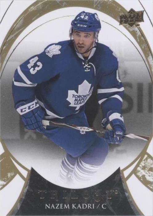 2015-16 Upper Deck Trilogy - Nazem Kadri #81 for sale online | eBay