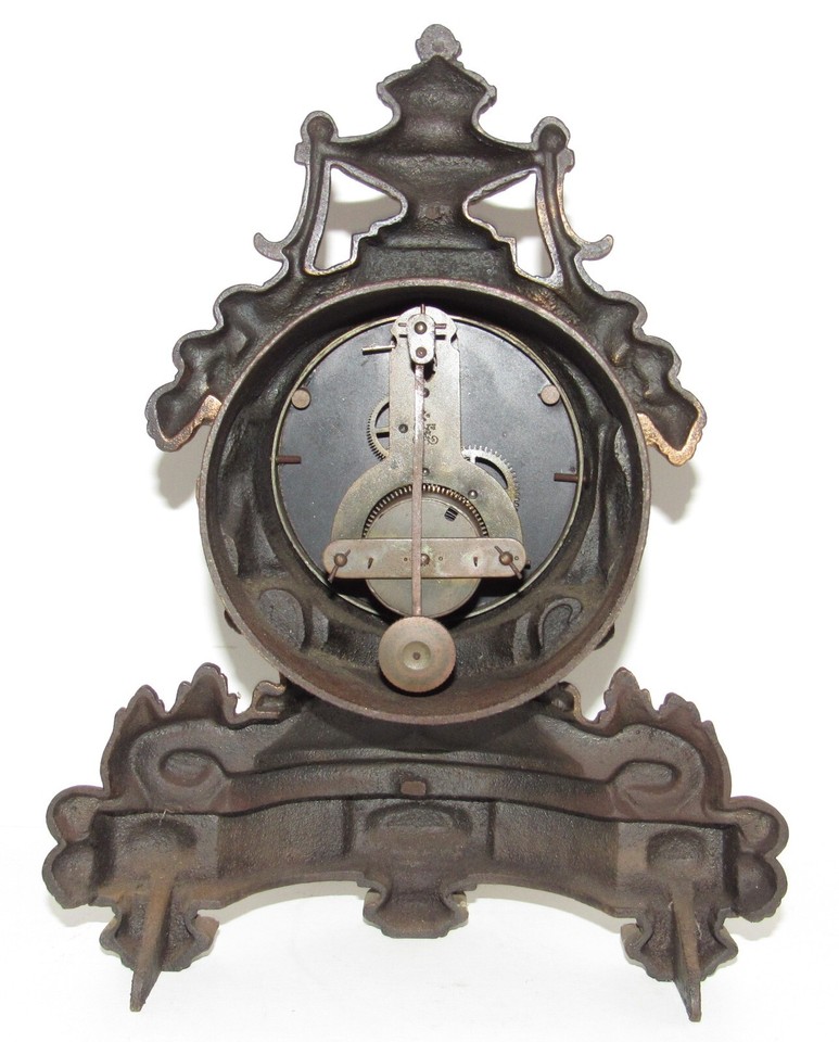 Antique French Japy Freres Ornate Small Size Mantel Clock 8-Day Time ...