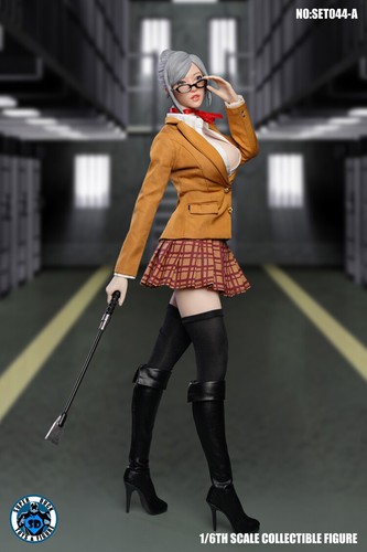 SUPER DUCK SET044A 1/6 Shiraki Meiko Action Figure Outfit Clothing Head ...