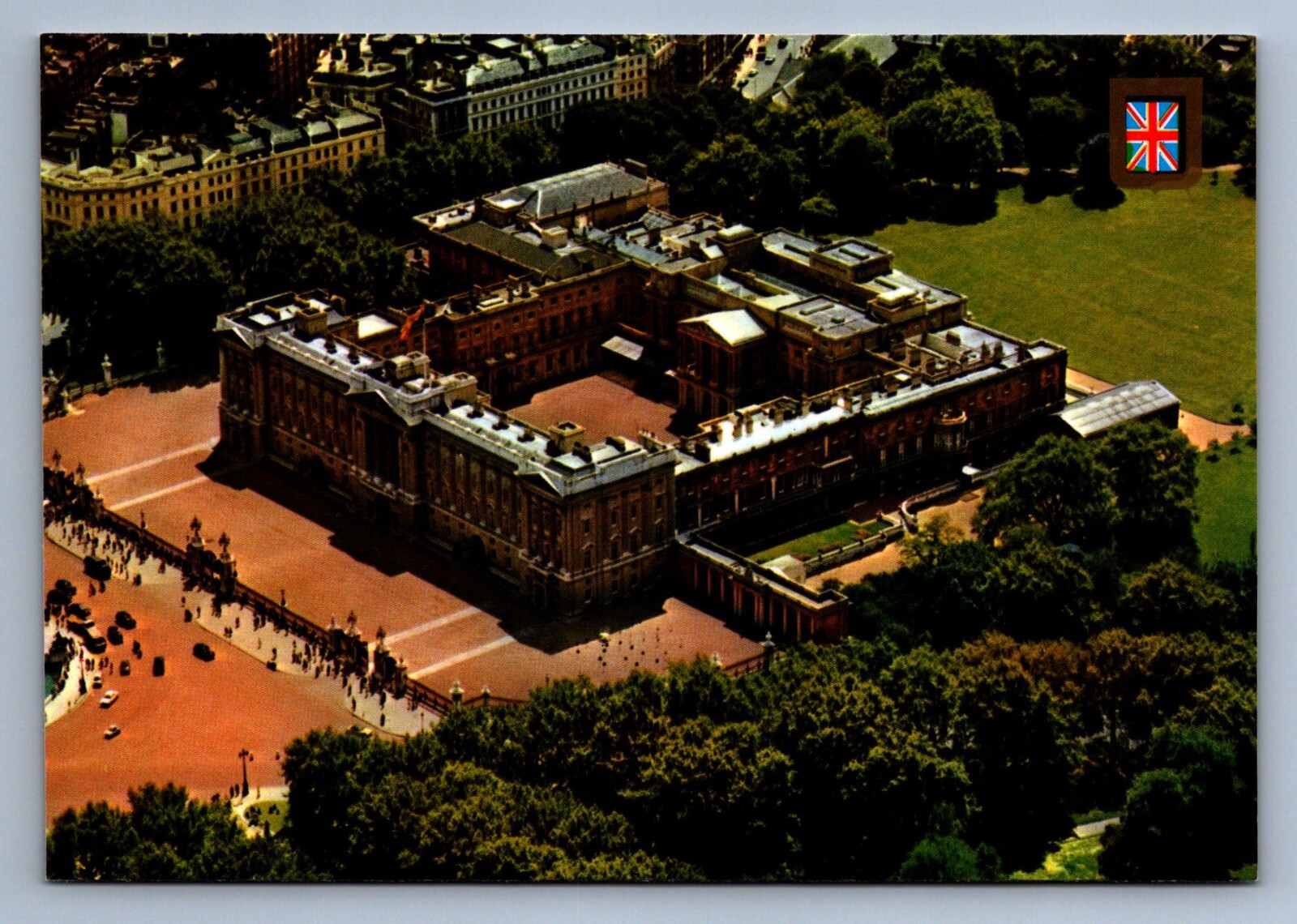 Buckingham Palace Aerial View