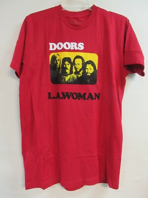 THE DOORS OFFICIAL MERCH L.A. WOMAN 2023 BAND CONCERT MUSIC T-SHIRT ...