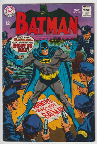 Batman #201 ( DC, 1968 ) VG+ 4.5 Grade | eBay