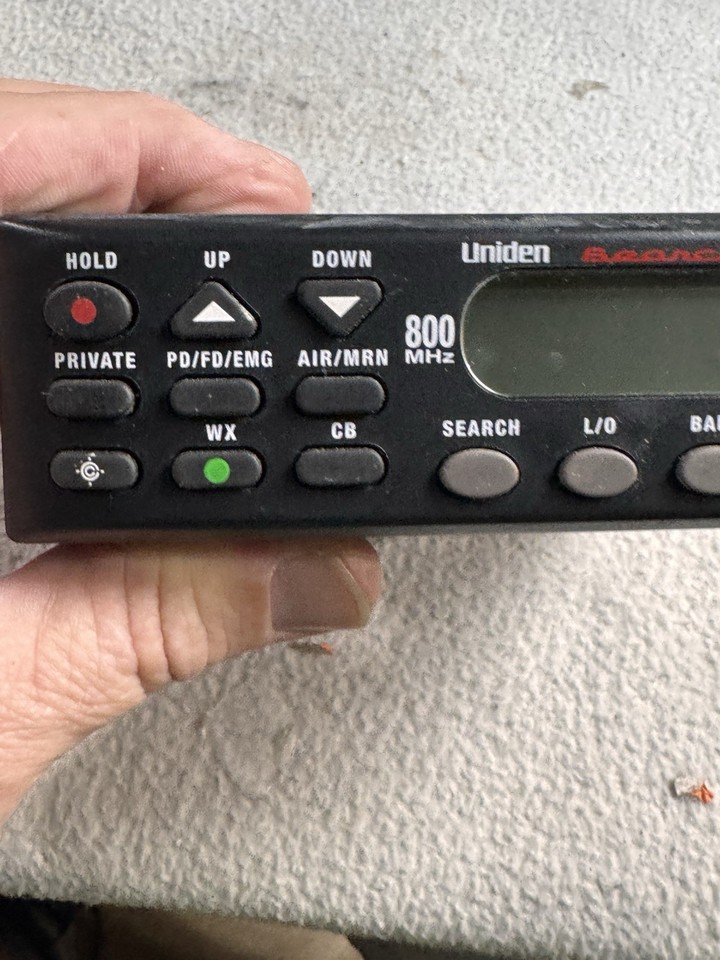 UNIDEN Bearcat BC355N, 300CH ANALOG Scanner, Minimally Tested, NO POWER ...