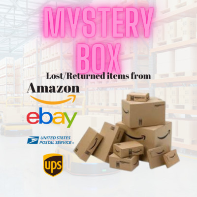 10 Pc Random Pallet Pulls Box Reseller Fun Surprises Amazon Walmart ...