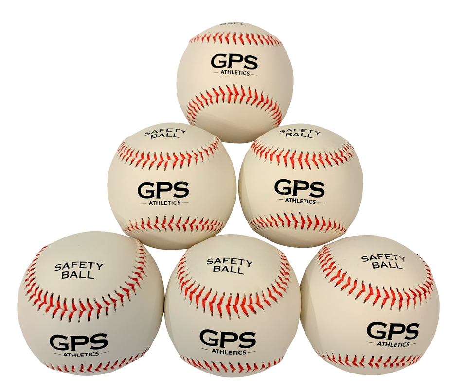 GPS Athletics Soft Baseballs – 6 Practice Baseballs for Kids – Coach ...
