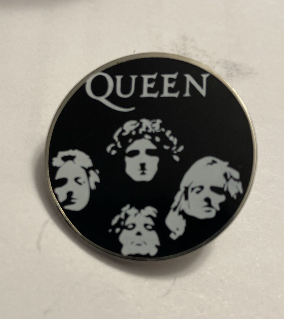 Pin Queen Band Logo