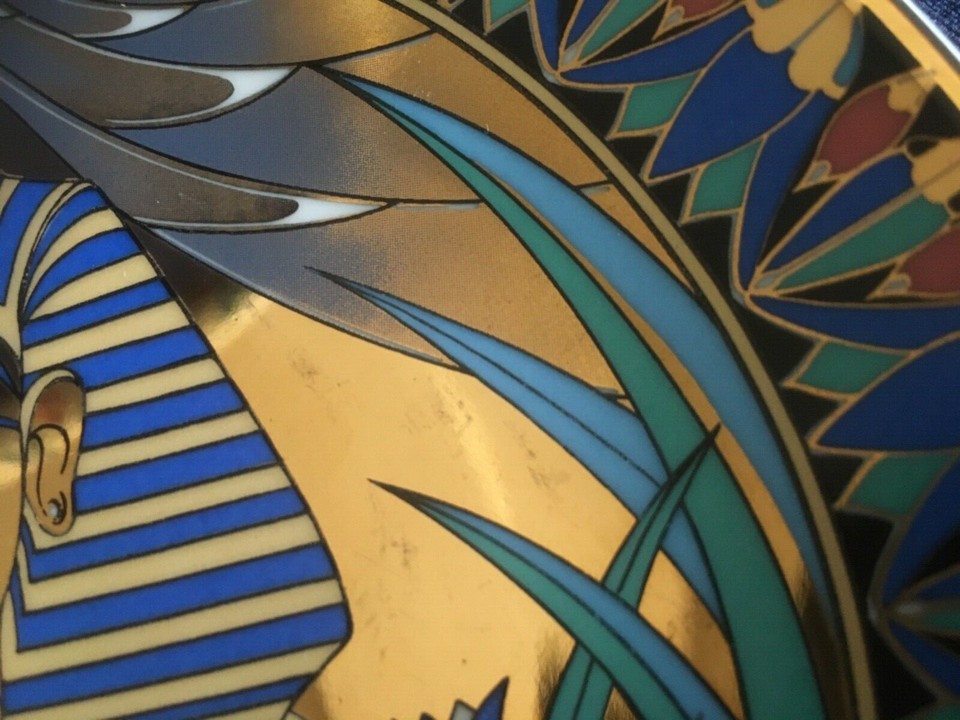 Royal Worcester Legends Of The Nile The Golden Mask Of Tutankhamun ...