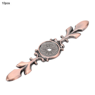 10pcs Zinc Alloy Cabinet Handle Back Plate Single Hole Door Handle ...