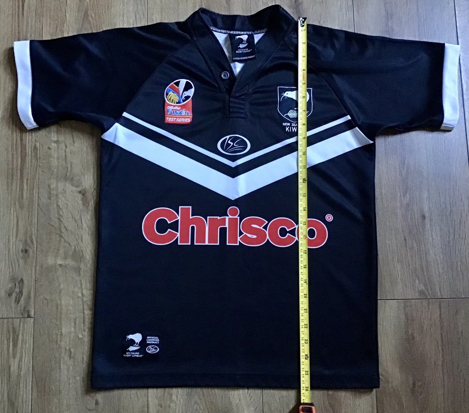 NEW ZEALAND KIWIS ISC RUGBY LEAGUE GILLETTE FUSION TEST SERIES SHIRT ...