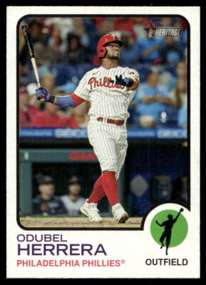 2022 Topps Heritage #60 Odubel Herrera Philadelphia Phillies | eBay