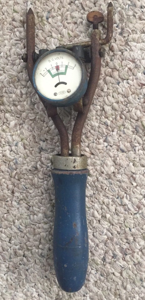 Antique Auto Battery Cell Tester ALLSTATE STEAM FUNK RATROD MODEL T ...