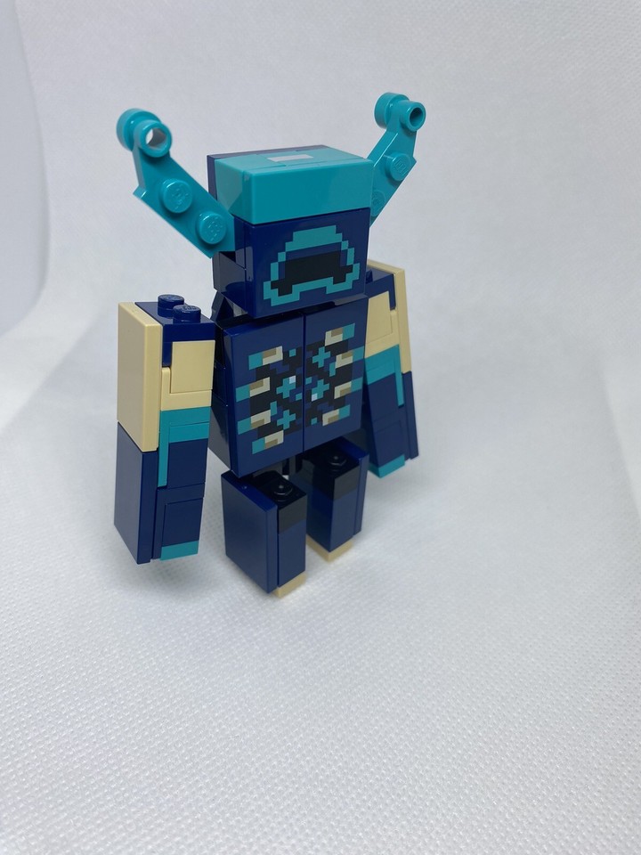 Lego Minecraft Warden Minifigure From Set 21246 New The Deep Dark ...