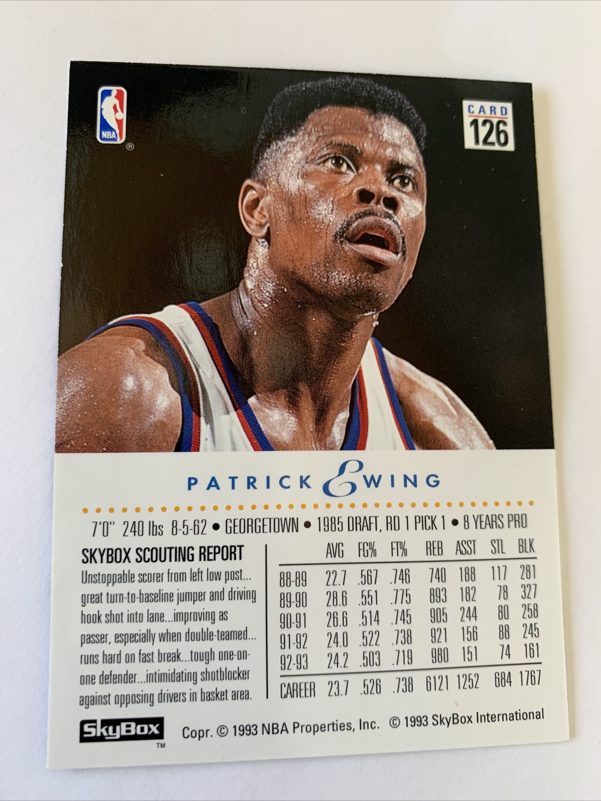 1993-94 Skybox Premium - #126 Patrick Ewing for sale online | eBay