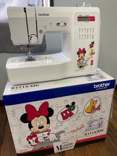 Disney Minnie Mouse sewing machine brother K1114-MK Disney Disney ...