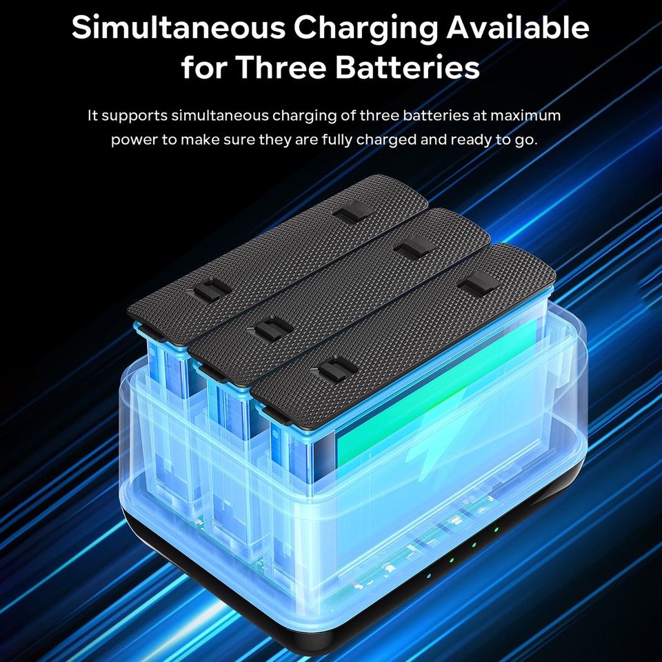 Camera USB-C Fast Charger Battery Charger Hub Charging Stand For ...