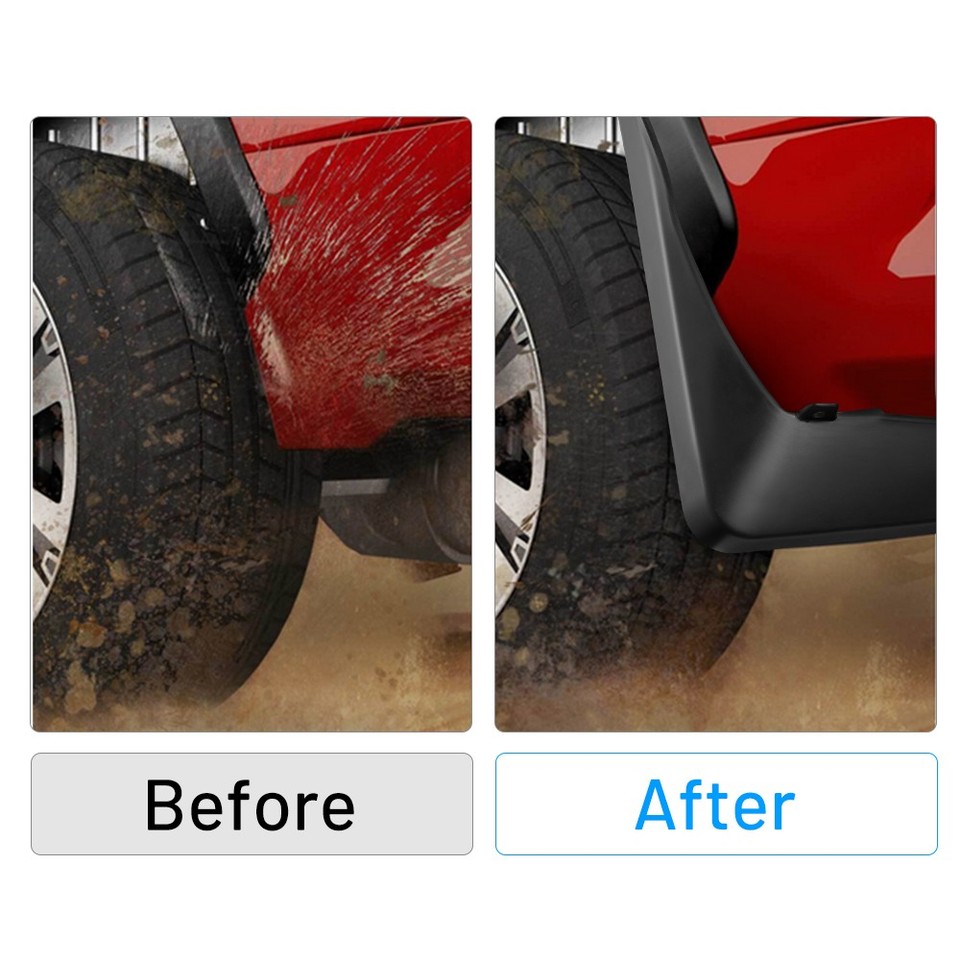 For Compatible with Toyota Venza (Sport Utility) 2009-2016 Mud Flap ...