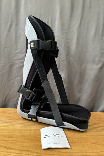 Medium Adjustable Night Splint For Plantar Fasciitis and Achilles ...
