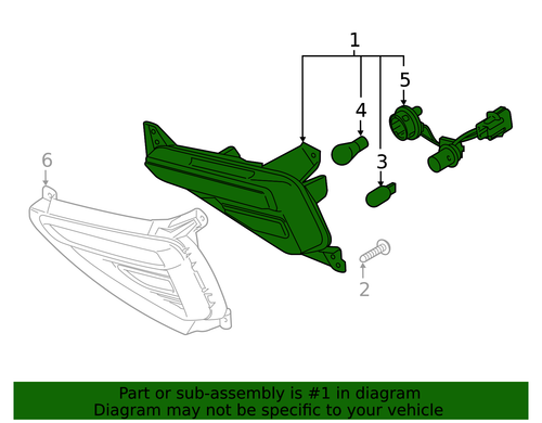 Genuine Kia Signal Lamp Assembly 92305-M7000 | eBay
