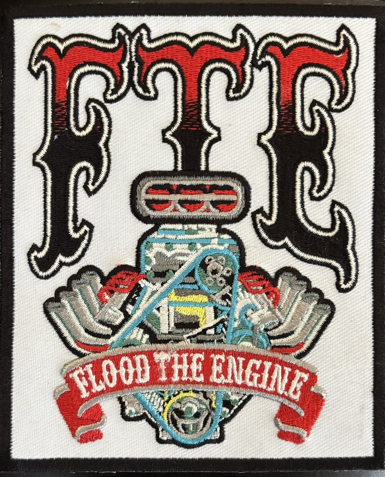 Flood The Engine Band custom embroidered rock patch Jimmy Kunes Bill Leverty | eBay