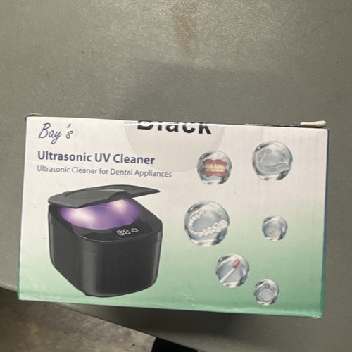 Ultrasonic Dental Appliance UV Cleaner 45kHz LED Cleaner Retainer ...