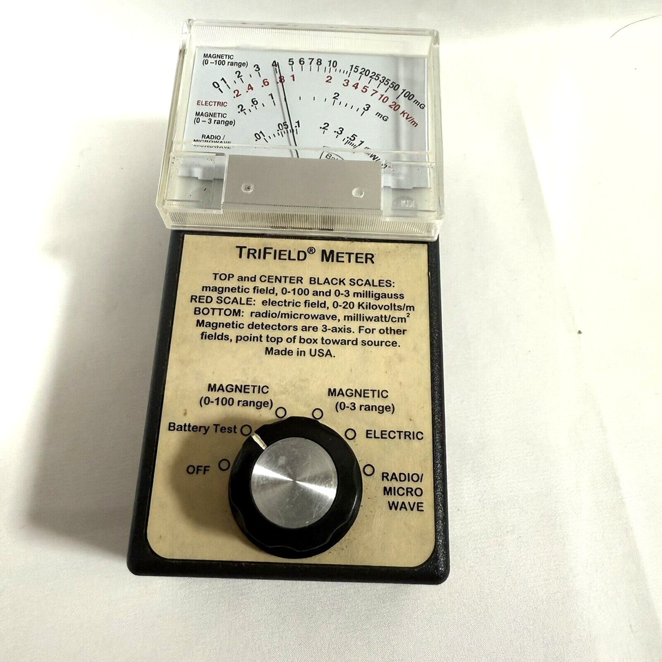 Trifield EMF Meter 100XE Magnetic Electric Radio RF Paranormal Hunting EMF Meter | eBay