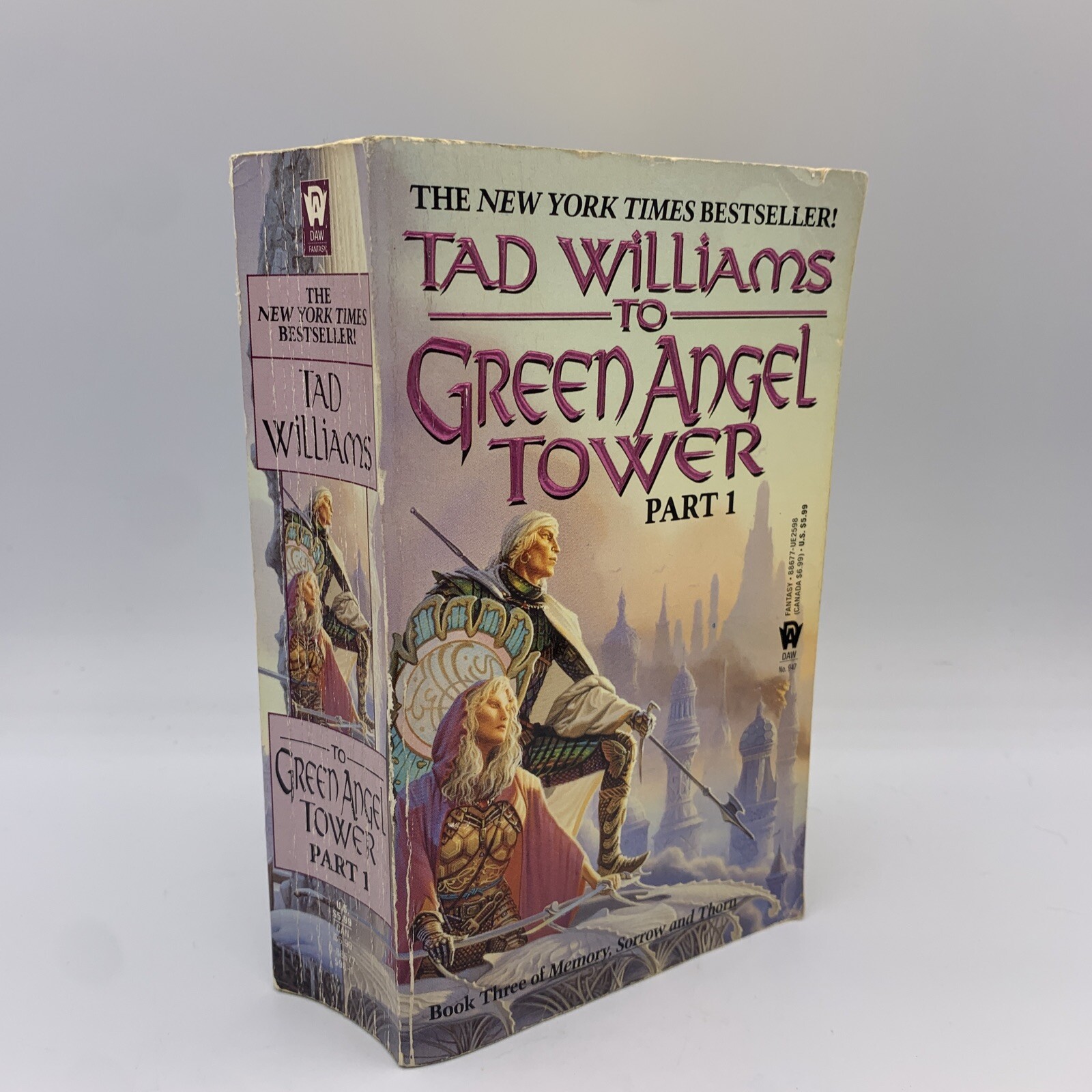 Tad Williams To Green Angel Tower Part 1 First Paperback Printing 1994 ...
