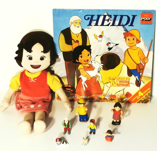 CHOOSE: vintage HEIDI Merchandising Peter Almöhi Josef LP Figur TV ...