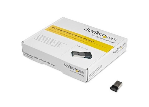 StarTech Mini USB Bluetooth 4.0 Adapter - 10m (33ft) Class 2 EDR ...
