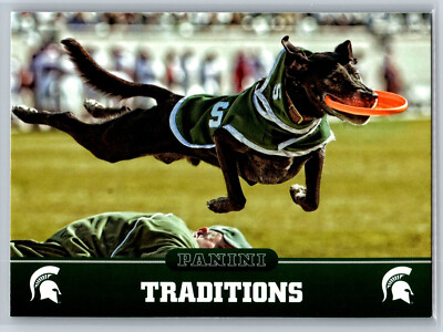 2016 Panini Collegiate Michigan State Traditions Zeke The Wonder Dog ...