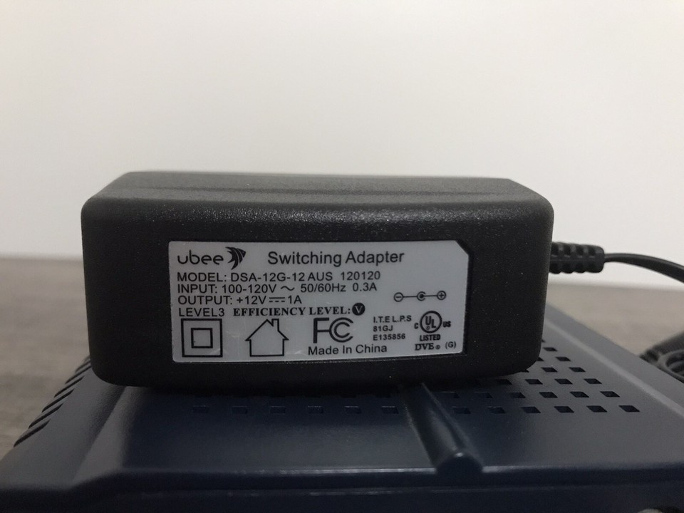 Ubee Ambit U10C018 DOCSIS 2.0 Cable Modem U10C018.80 With Adapter & New ...