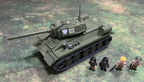 Cobi 2476 World War II Polish T-34/85 M 1944 OOP Super Rare | eBay