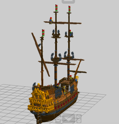 Lego Pirate Ship Instructions