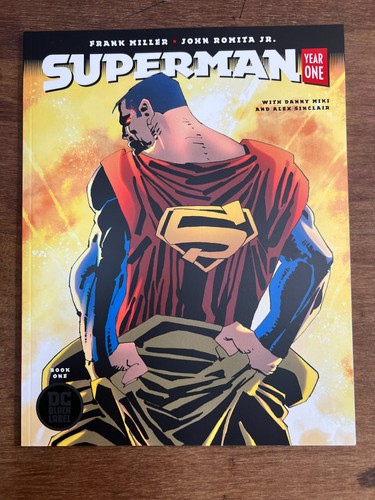 Superman Year One 1 DC Black Label Frank Miller Cover John Romita Jr ...