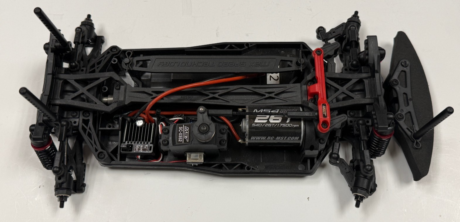 MST XXX 1/10 Scale RC Remote Control Rally Car / Truck w/ Motor ESC RX ...