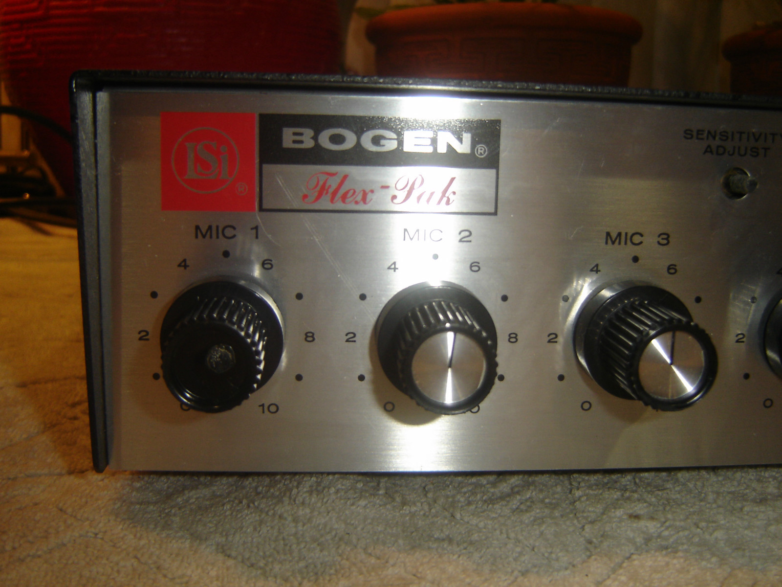 Bogen CHS-M, 4 Channel Mixer, Amp, with Eq and Compressor, Vintage Unit ...
