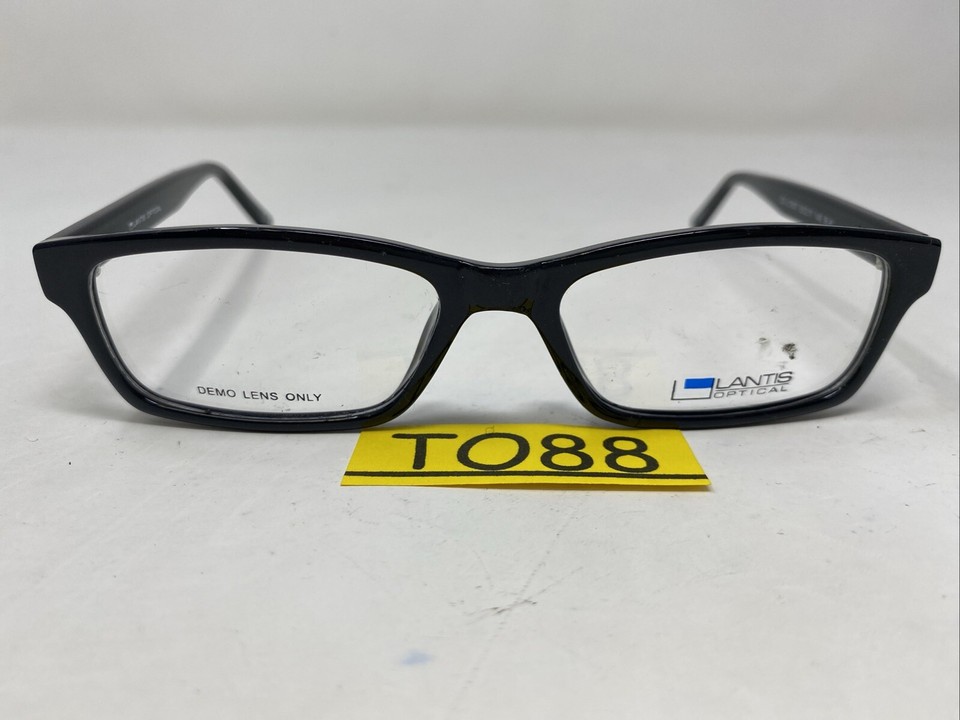 Lantis Optical L7007 BLK 55-17-145 Black Full Rim Eyeglasses Frame TO88 ...
