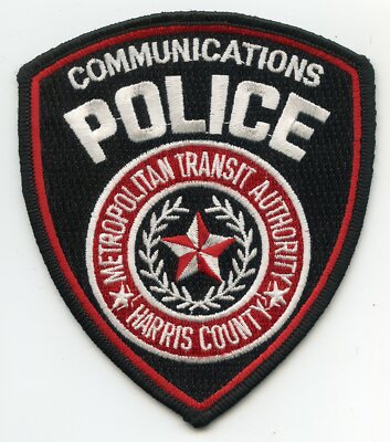 HARRIS COUNTY TEXAS TX METRO AUTHORITY Dispatcher COMMUNICATIONS POLICE ...