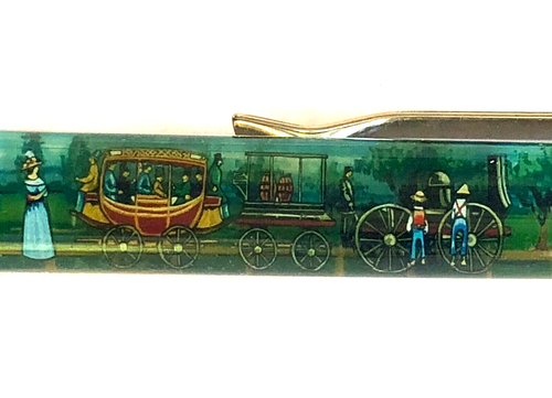America’s First Train Floaty Pen Moving Locomotive w Carriage De Witt ...