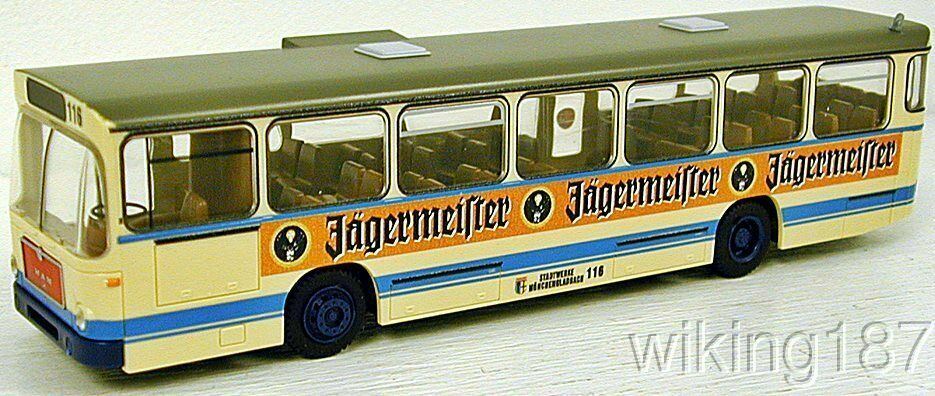 Rietze 72349 - H0 1 87 - Bus - Man Sl 200 Mönchengladbach - in Original ...