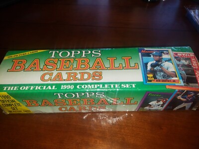1990 Topps Baseball Complete Card Set 792 Factory Sealed Box. Griffy RC ...