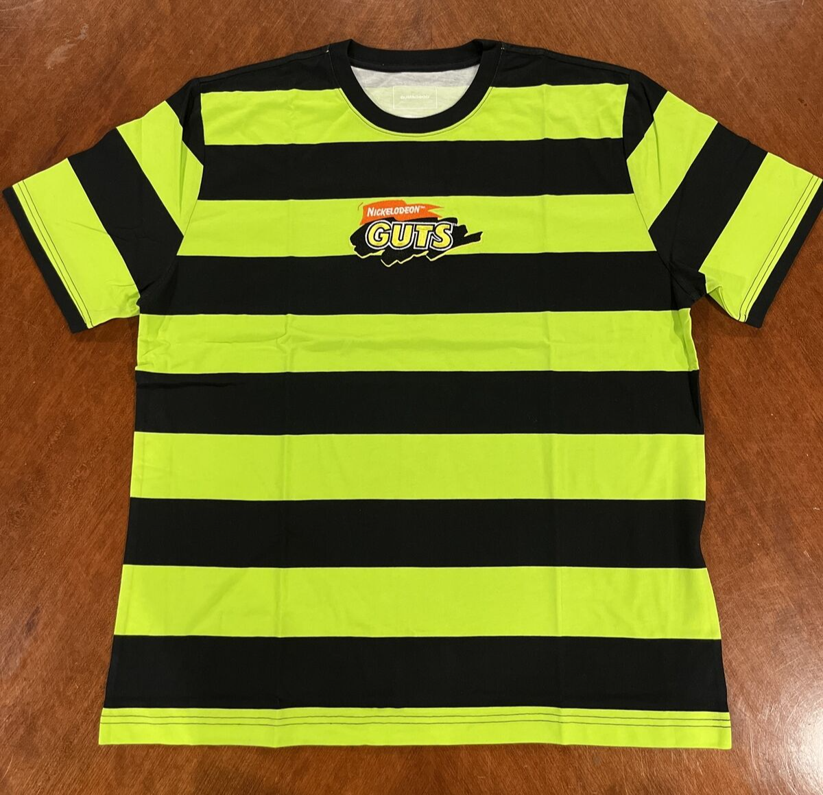 Nickelodeon Guts T Shirts Nickelodeon GUTS Purple Logo Erwachsene