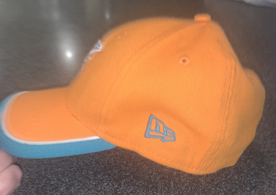 Miami Dolphins New Era 39-Thirty Ball Cap | eBay