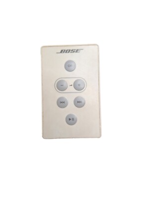 Genuine OEM White Bose SoundDock I Remote Control for SoundDock Series ...