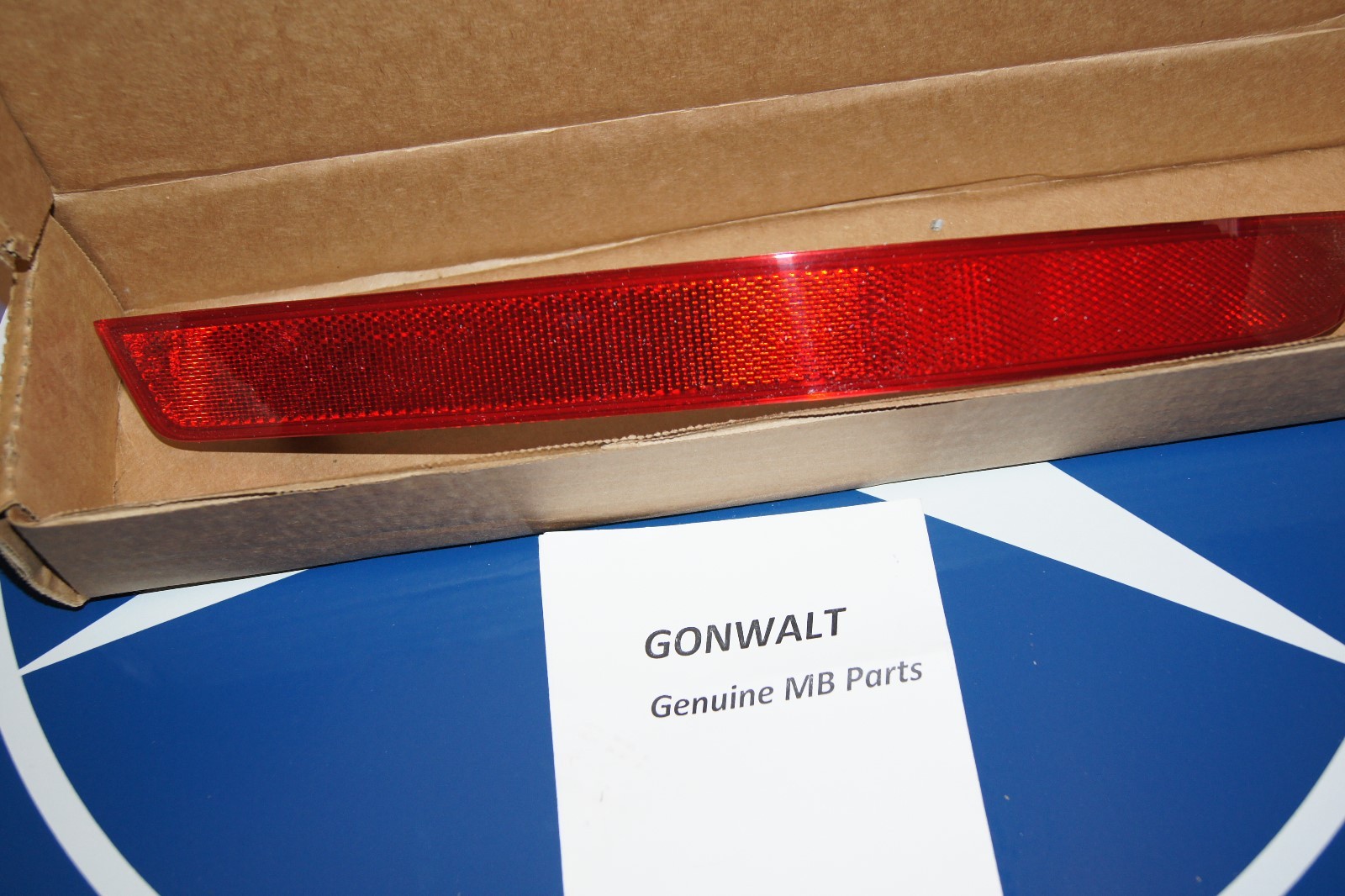 Mercedes Benz Genuine Rear Drivers Side Bumper Reflector GL class ...