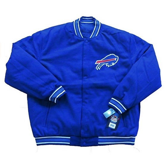 Buffalo Bills Wool Reversible Jacket | eBay