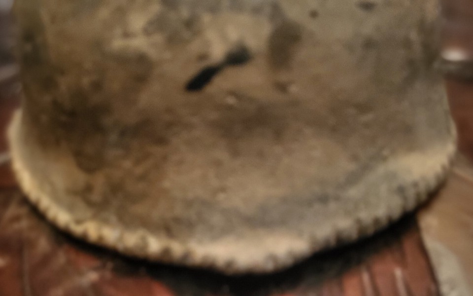 Solid Mississippian Pie Crust Rim Bowl Ancient Native American Indian ...