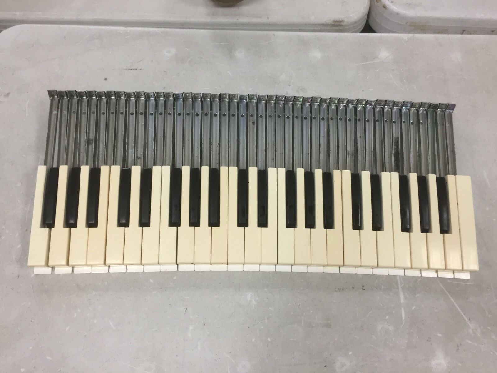 Baldwin Organ Waterfall Style Keys 44 Note 3.5 Octave Set! MAKE OFFER ...